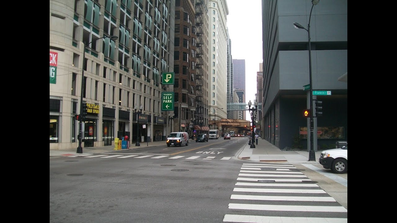 The Dark Knight intersection filming location - YouTube