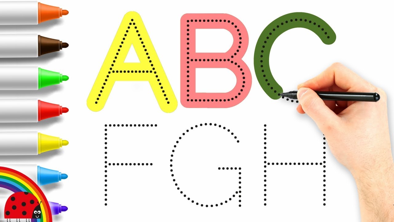 Learn the Letters of the English Alphabet from A to Z - YouTube