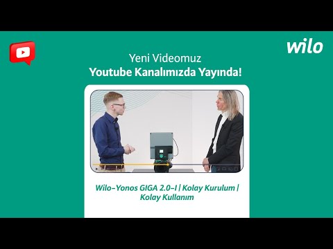 Wilo-Yonos GIGA 2.0-I | Kolay Kurulum | Kolay Kullanım