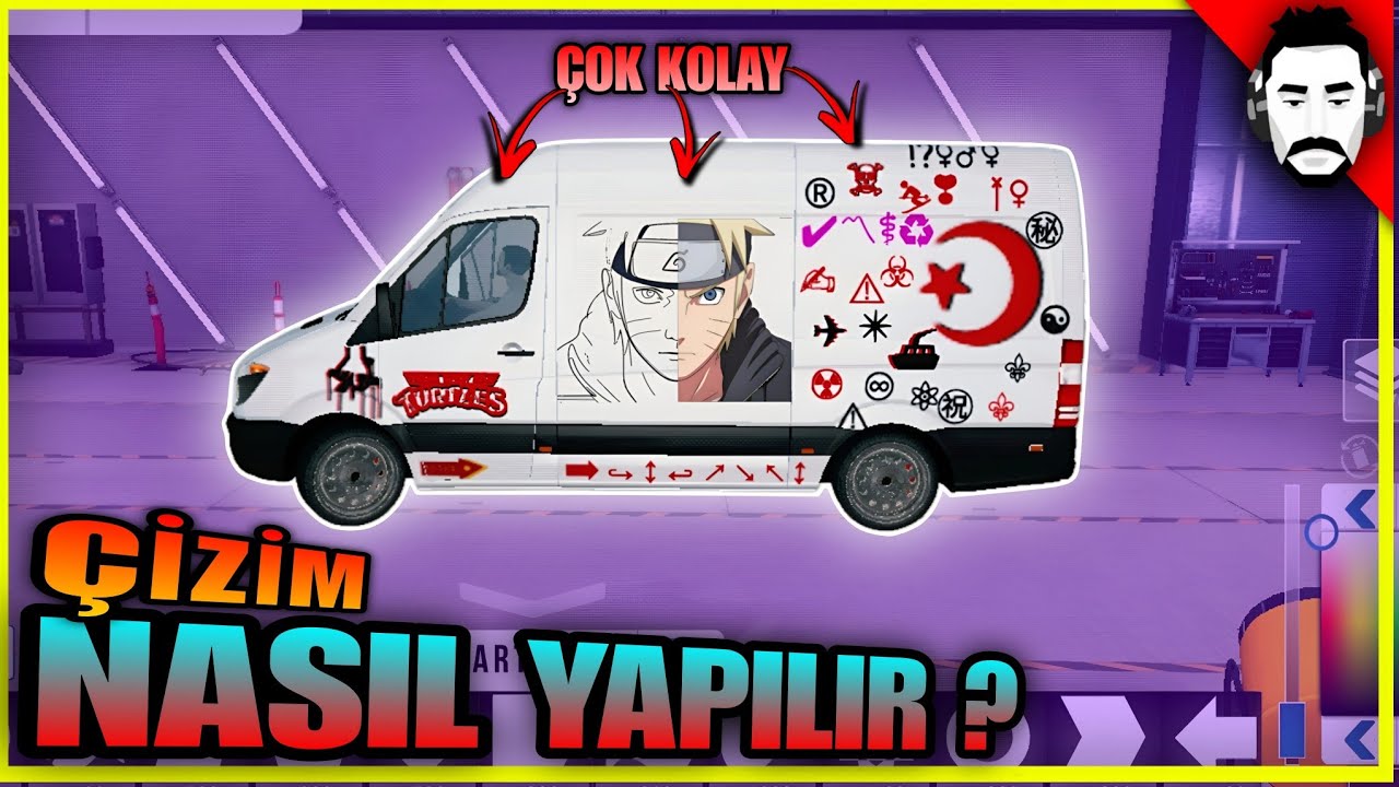 ÇİZİM NASIL YAPILIR ? ( KOLAY BASİT CİZİM YAPMA TAKTİKLERİ ) CAR ...