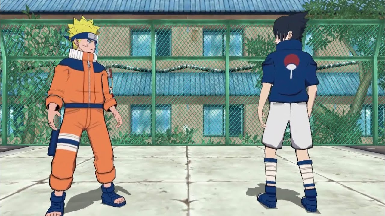 Naruto vs Sasuke Max Difficulty (Super Naruto clash of ninja 4) - YouTube