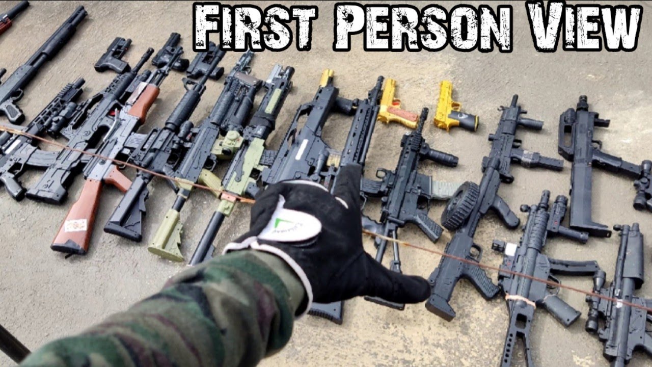 Pellet Gun Collection In First Person View | Part 1 (Vlog#11 By ...