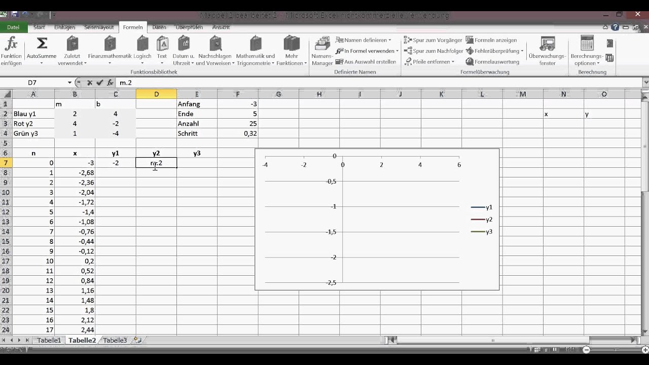 Produktion und Logistik: Mappe 12 X Werte berechnen Excel Viadrina ...