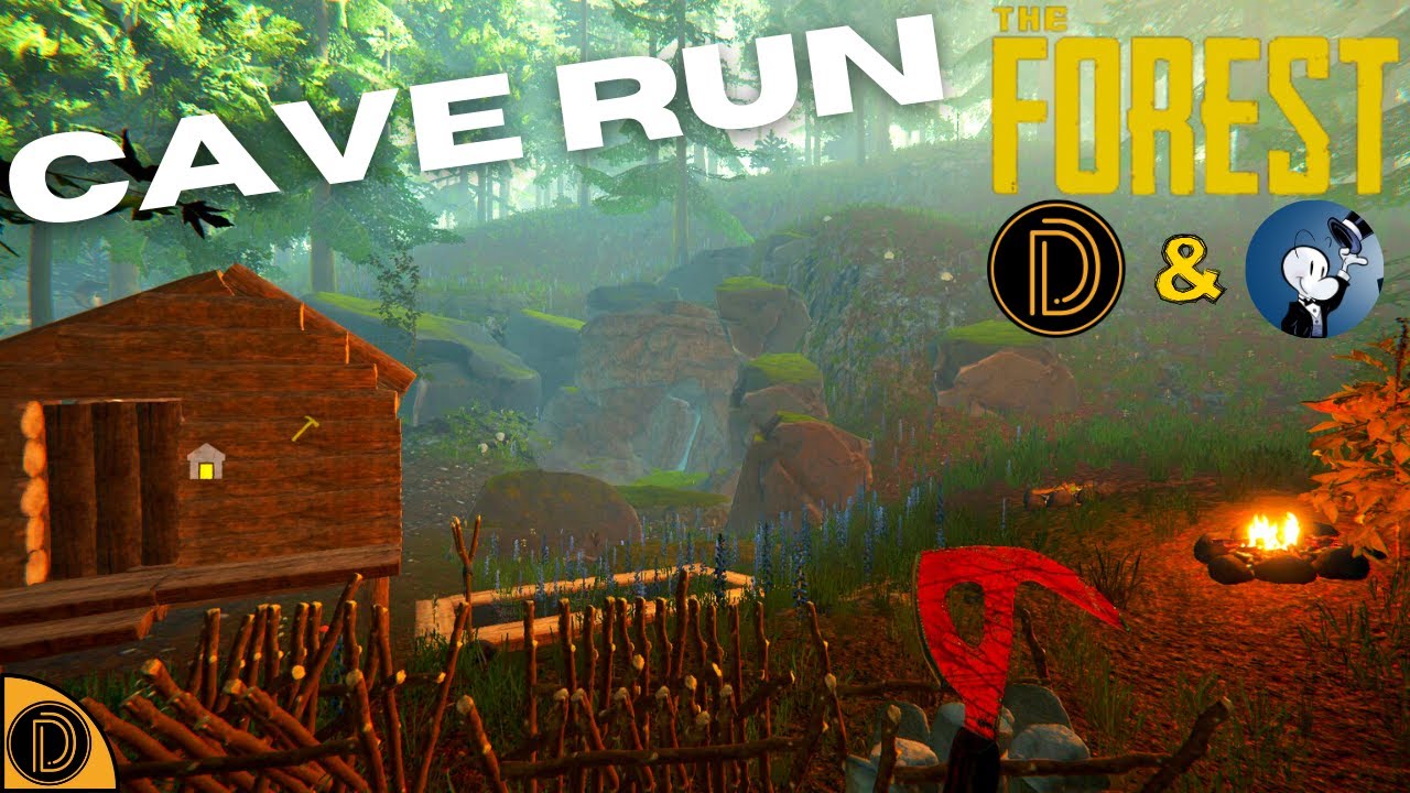 Cave Run With @Bone13 | The Forest. #3 - YouTube