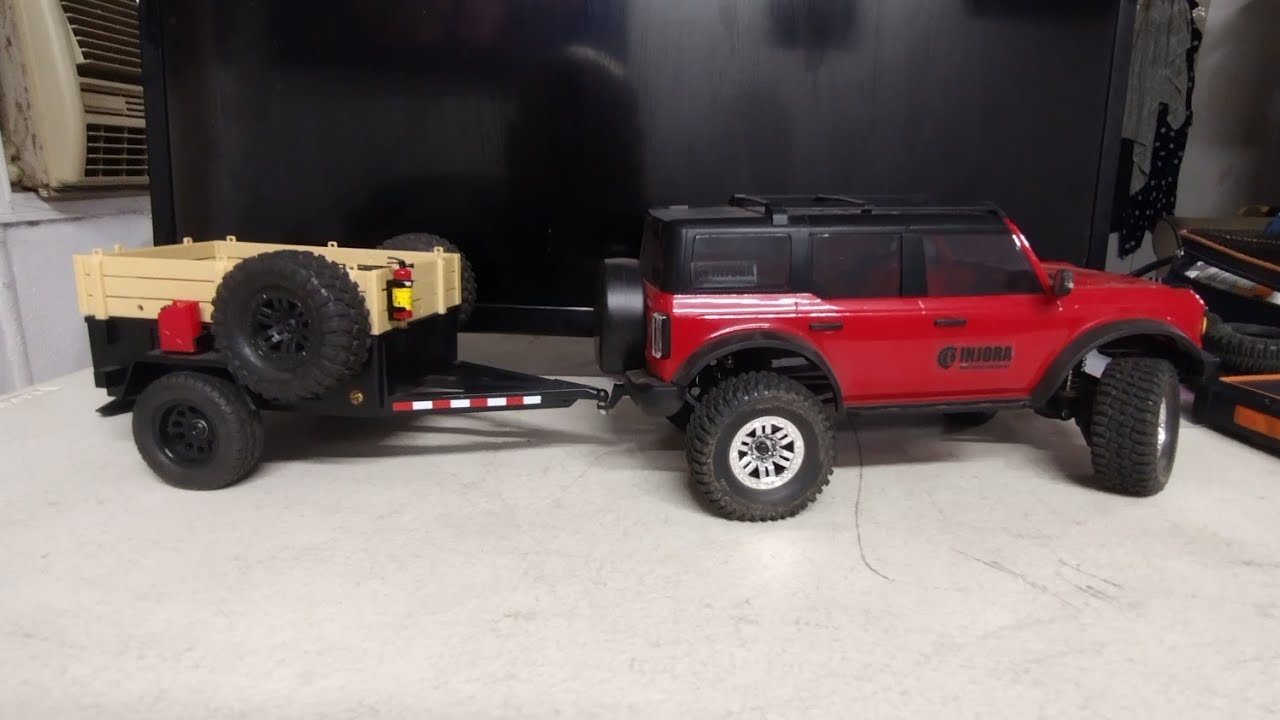 Traxxas trx4m bronco modified. - YouTube