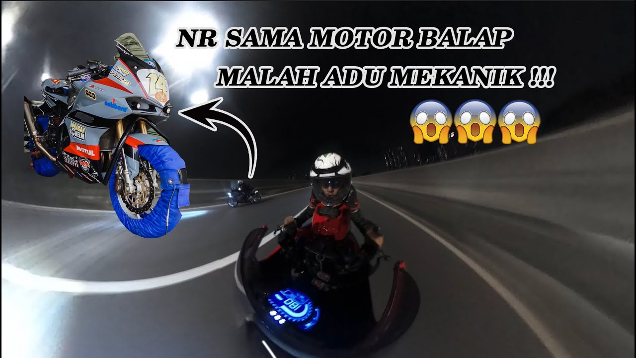 ADU MEKANIK BERKEDOK NR SANTUY WITH MOTOR BALAPNYA WMC JAKARTA ...