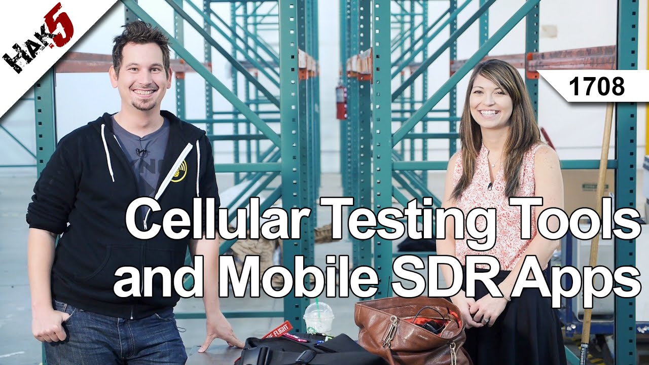 Cellular Testing Tools and Mobile SDR Apps, Hak5 1708 - YouTube