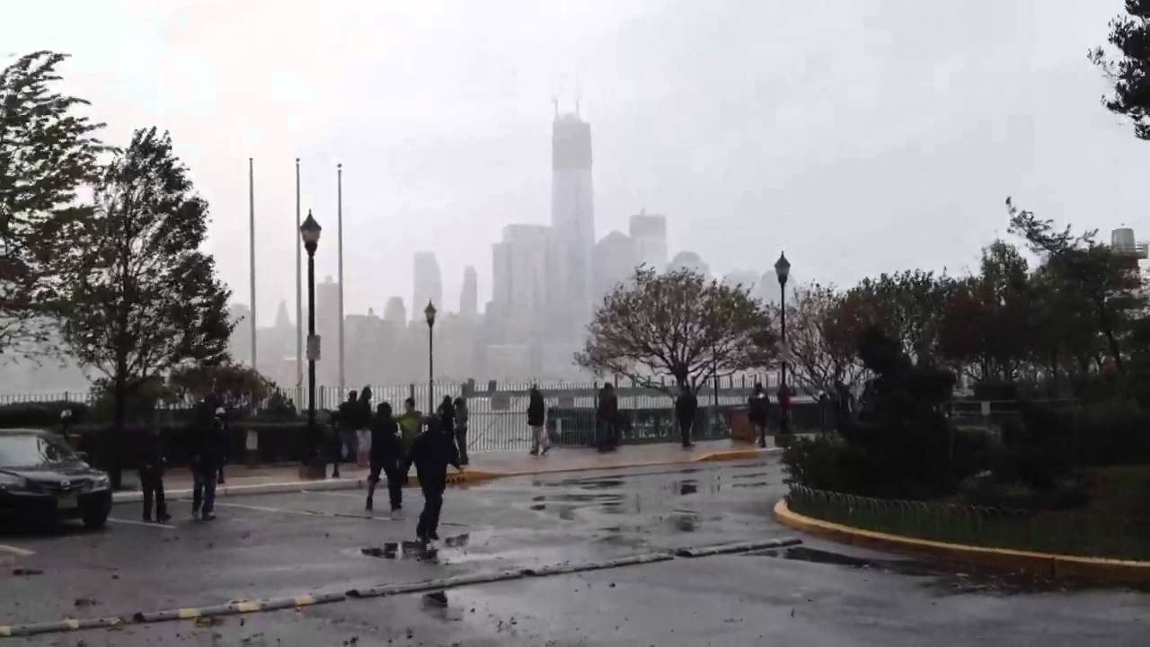 Hurricane sandy wtc - YouTube