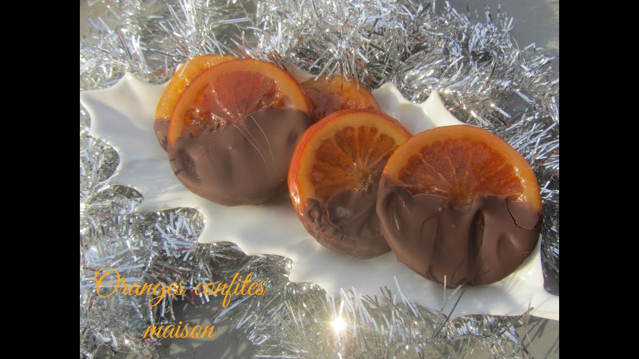 Recette des oranges confites maison - YouTube
