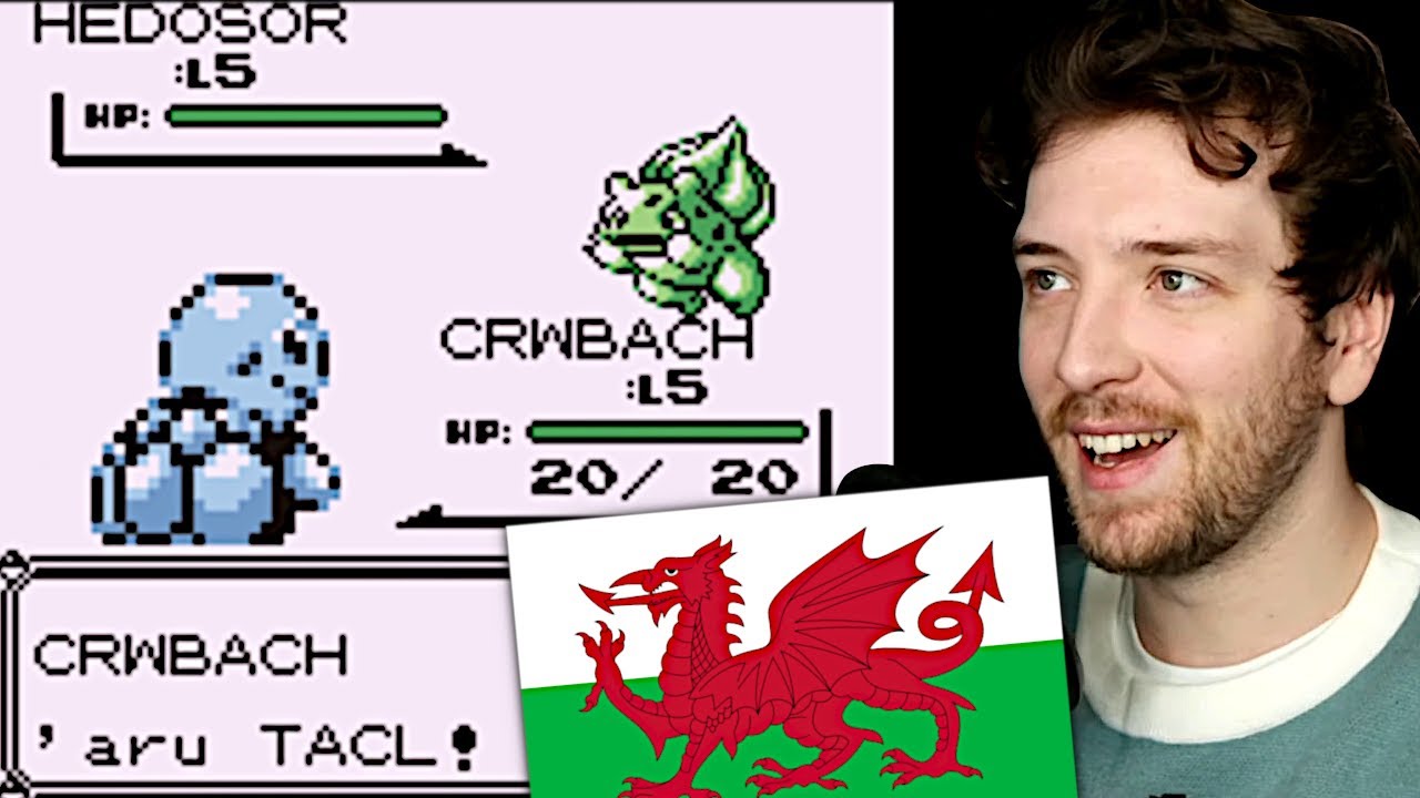 PLAYING POKEMON RED IN WELSH! - YouTube