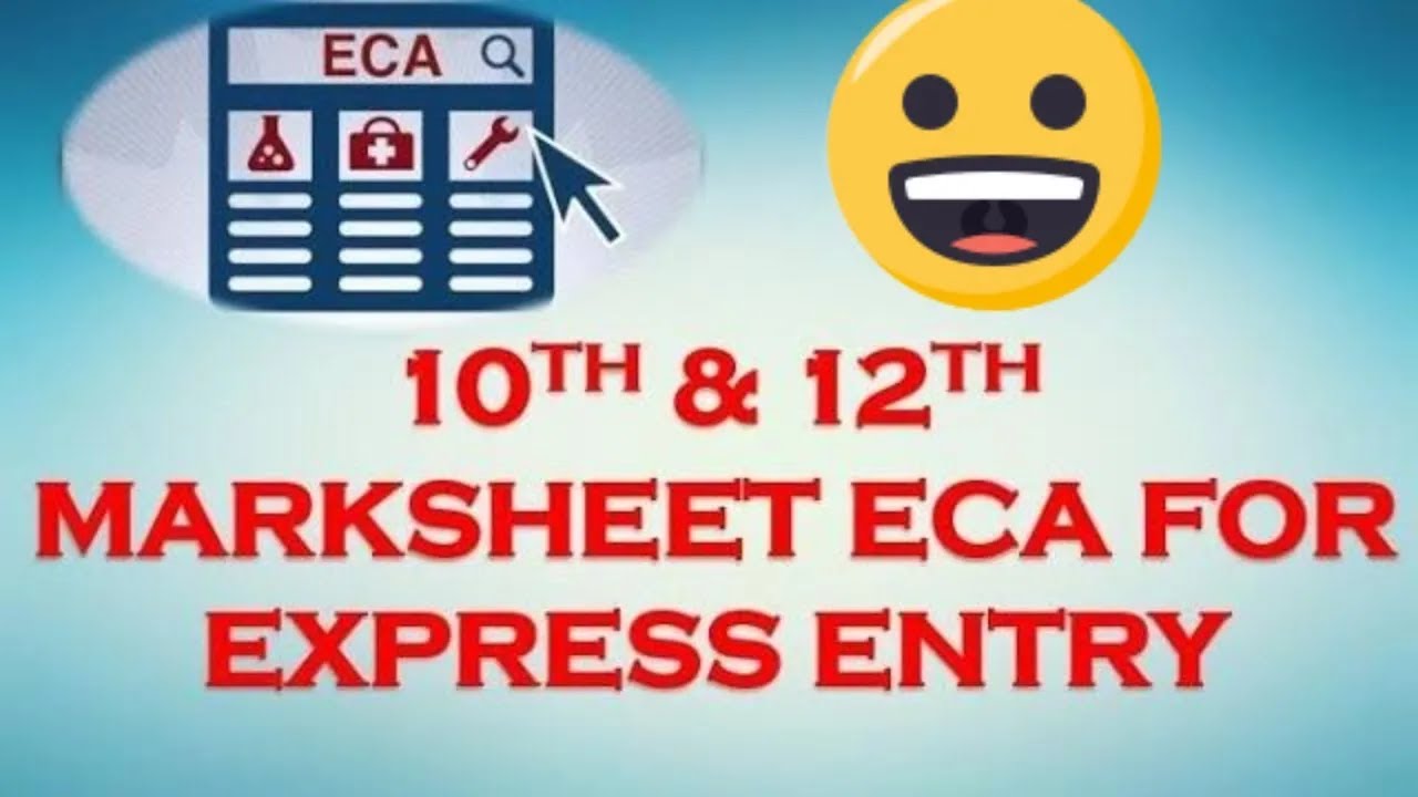 Should I Get 10th and 12th Mark Sheets verified for ECA from WES - YouTube