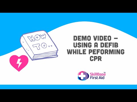 Demo of using a Defib whilst performing CPR - YouTube