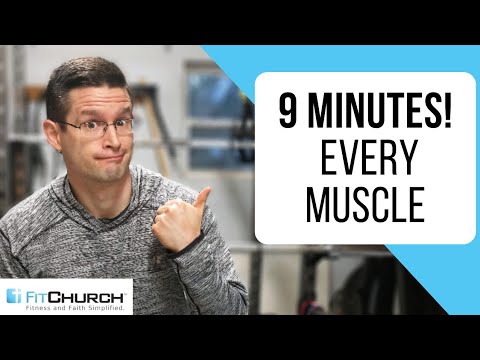 SIMPLE, Full-Body 9 MINUTE WORKOUT! Customizable! - YouTube