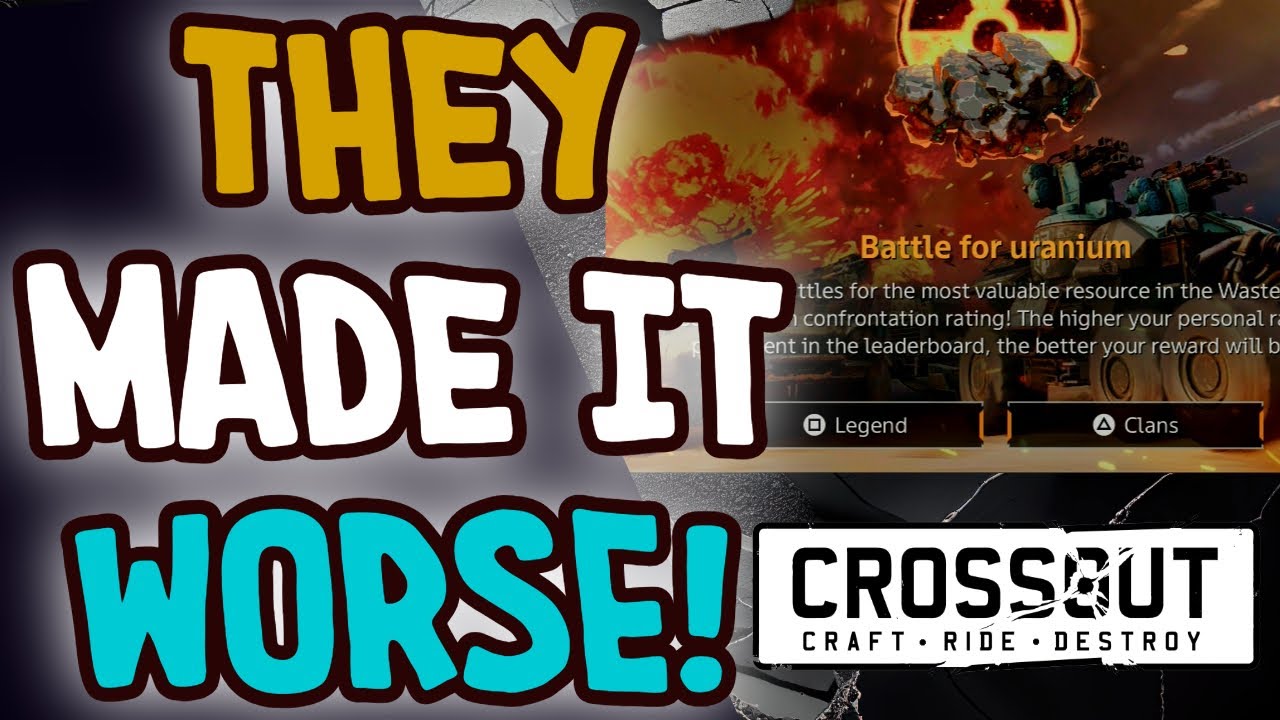 The WORST Version of URANIUM BATTLES YET | CROSSOUT Reviews and ...