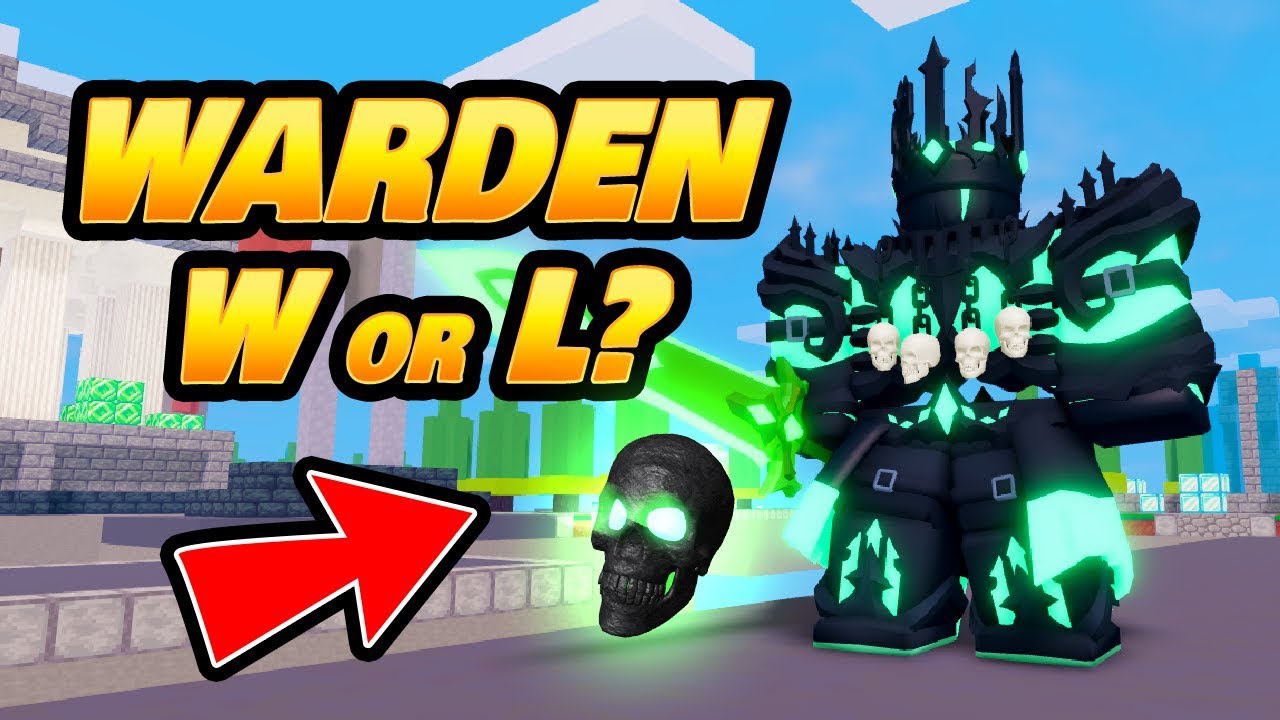 Warden kit gameplay Roblox Bedwars mobile - YouTube