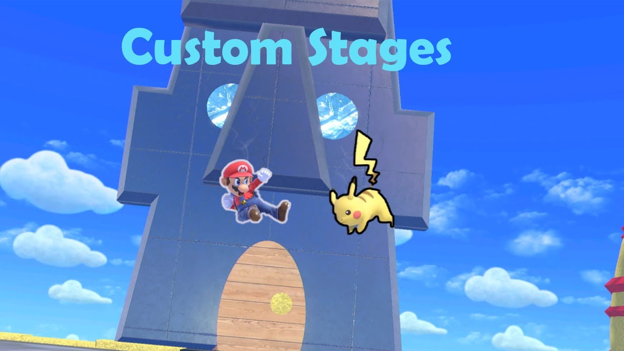 Playing Super Smash Bros. Ultimate INSANE Custom Stages - YouTube