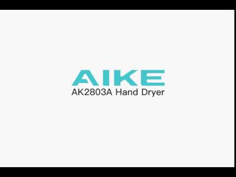 AK2803A Mini Hand Dryer - YouTube