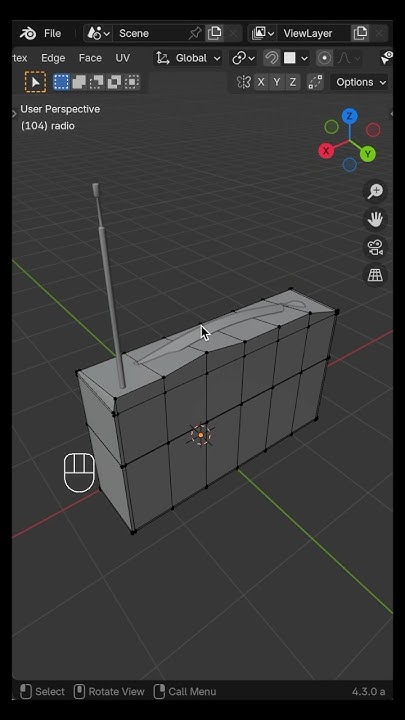 Align Vertices - Blender #3d #tips - YouTube