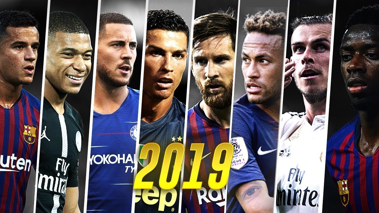 Top 10 Skillful Players in Football 2019 - YouTube