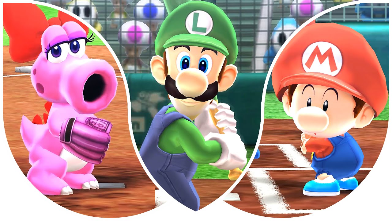Mario Sports Superstars - Baseball - Mushroom Cup. - YouTube