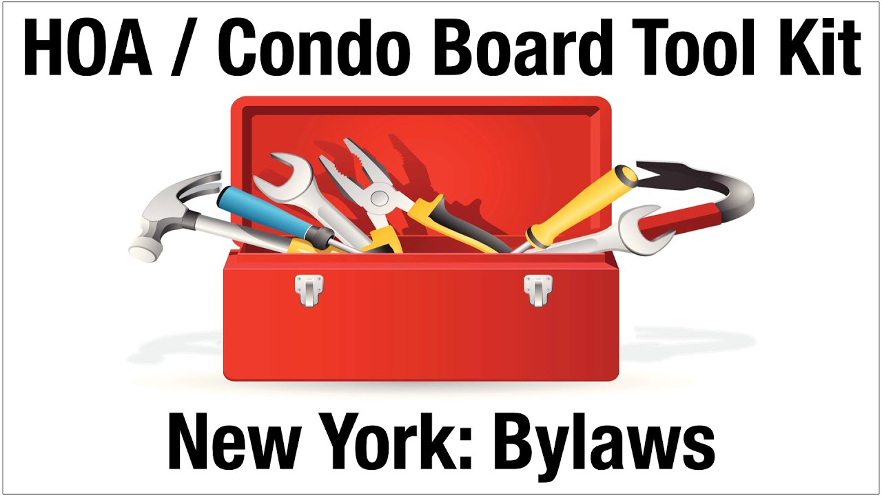HOA Condo Board Member Tool Kit - Bylaws - YouTube