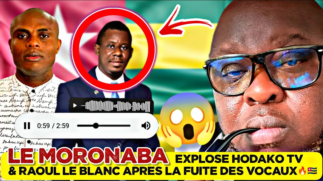 🚨LE MORONABA EXPLOSE RAOUL LE BLANC & HODAKO TV APRÈS LA FUITE DES ...