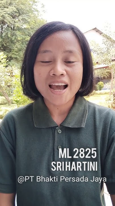ML 2825 SRI HARTINI - YouTube