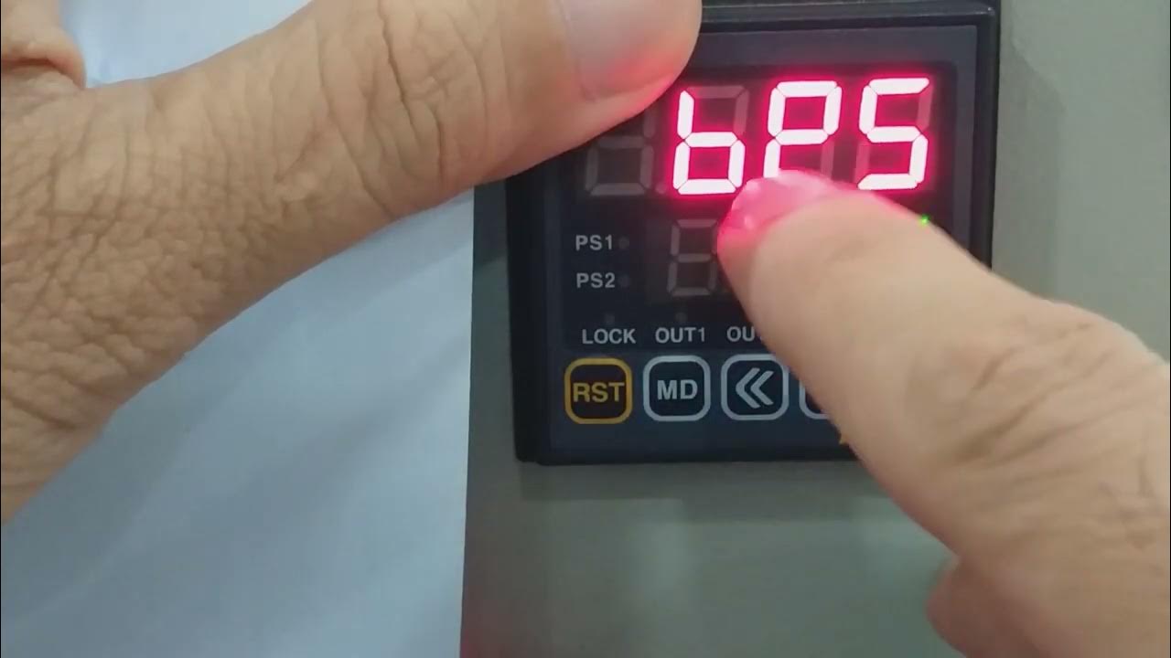 AUTONICS CT SERIES PARAMETER /GROUP 2 SETTING COMMUNICATION. - YouTube