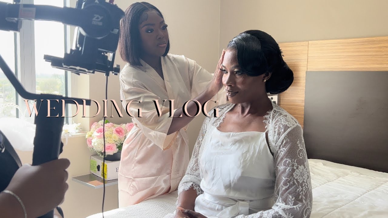 WEDDING VLOG (it’s finally out😭) - YouTube