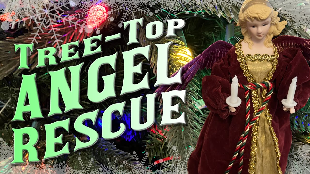 Upgrading and Repairing my old Tree Top Angel! (re-upload to fix ...