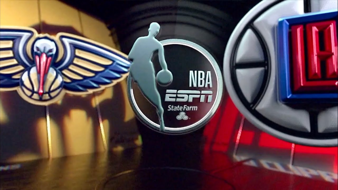 NBA Wednesday on ESPN: (NO @ LAC) Courtside + Starting Lineups - YouTube