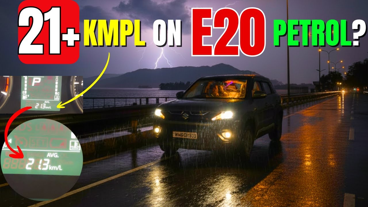 E20 Petrol RESULTS: Real Highway Test from Wai to Mumbai (Brezza ...