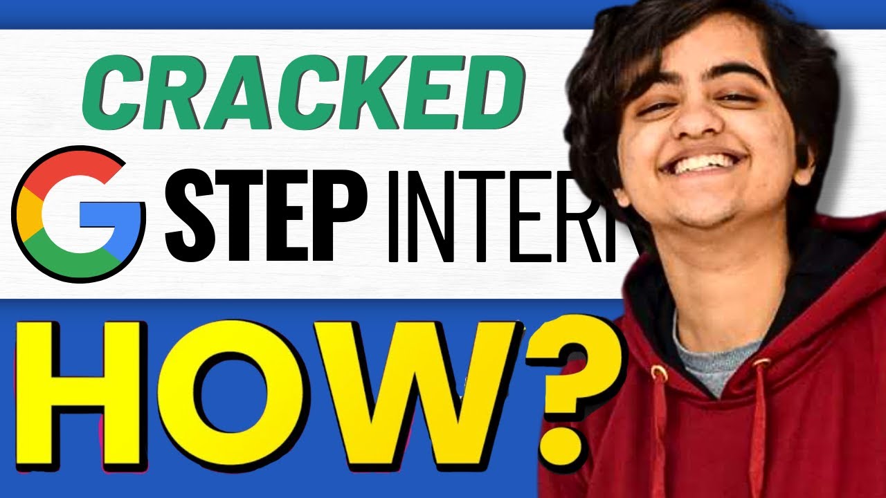 My Preparation Strategy for GOOGLE STEP INTERN | 2022 - YouTube