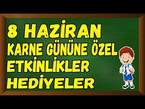 8 HAZİRAN KARNE GÜNÜ'NE ÖZEL GELECEK OLAN ETKİNLİKLER VE HEDİYELER -Wolfteam