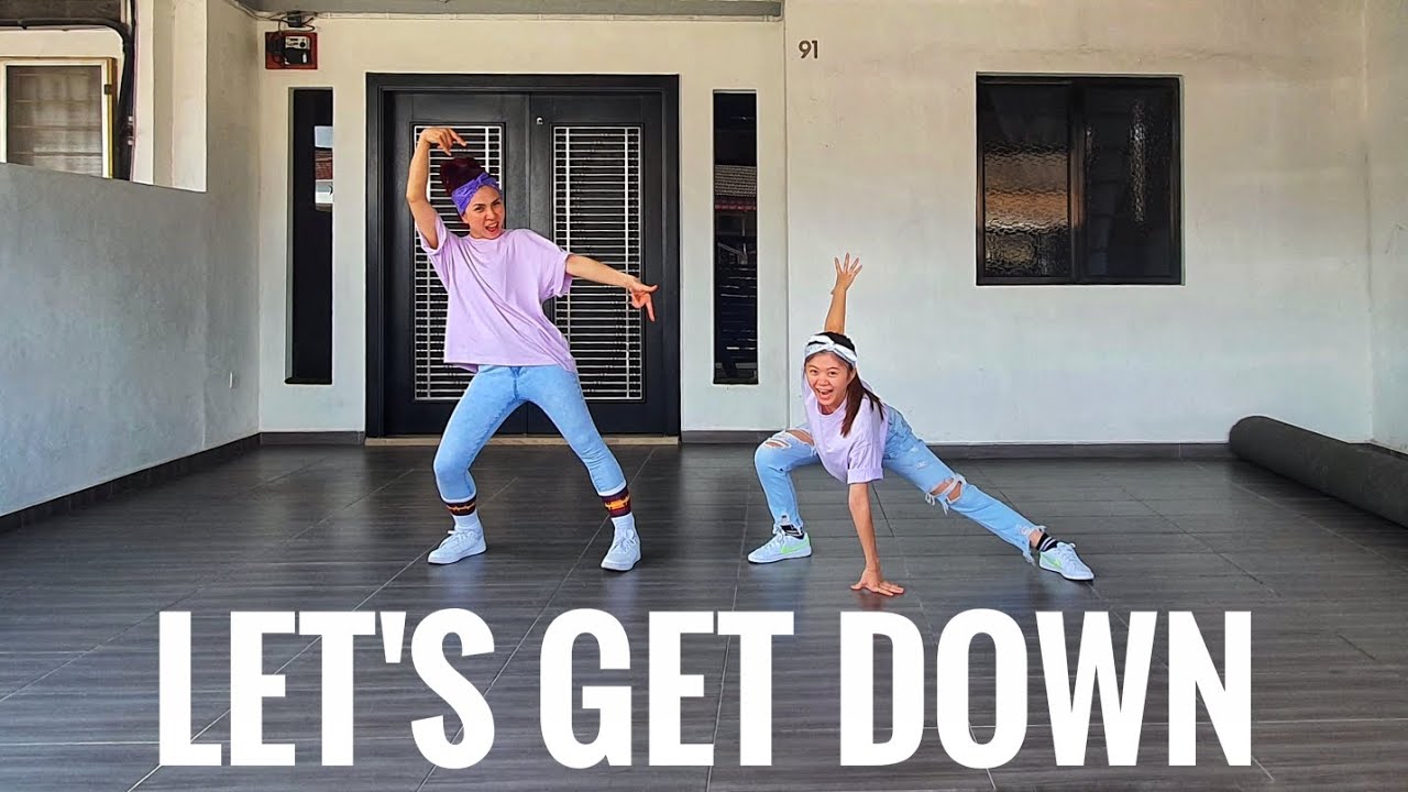 Let's Get Down Line Dance Demo - YouTube