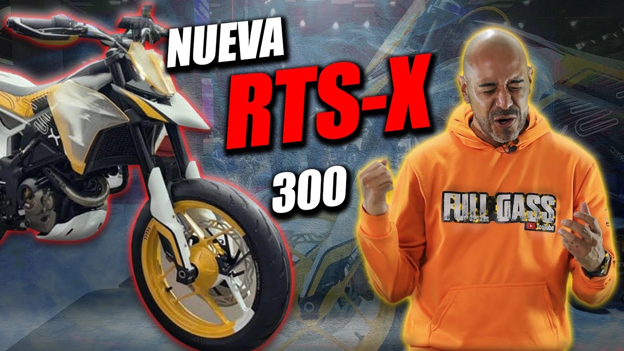 🔥POR FIN la supermotard mas ECONÓMICA😱🤑NUEVA tvs RTS-X 300| FULLGASS ...