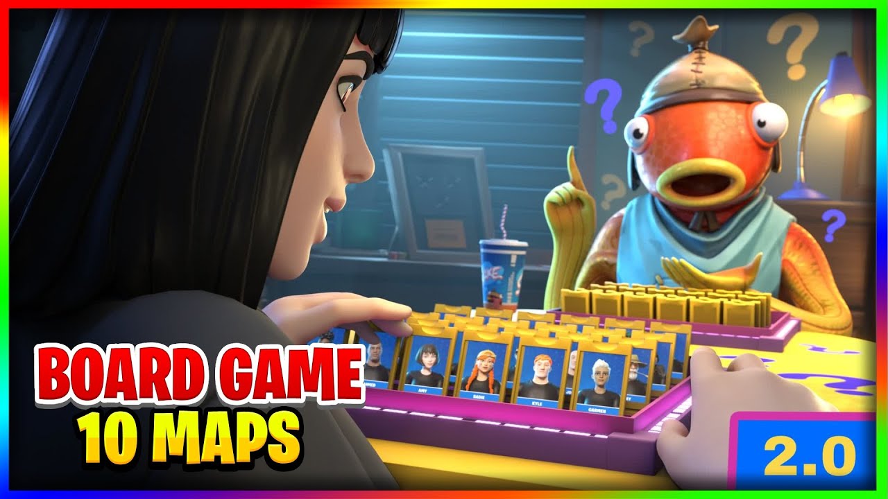🥵best 10 BOARD GAME maps in Fortnite Chapter 4! - BOARD GAMES Fortnite ...