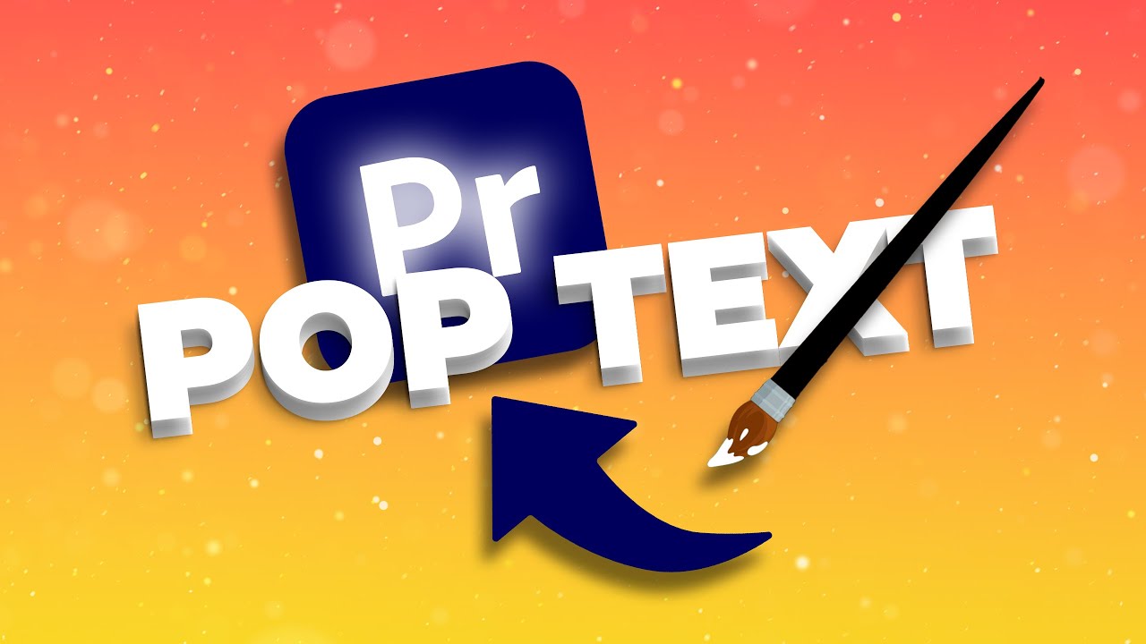 Eye-POPPING Text Effect in Adobe Premiere Pro! 🔥 - YouTube
