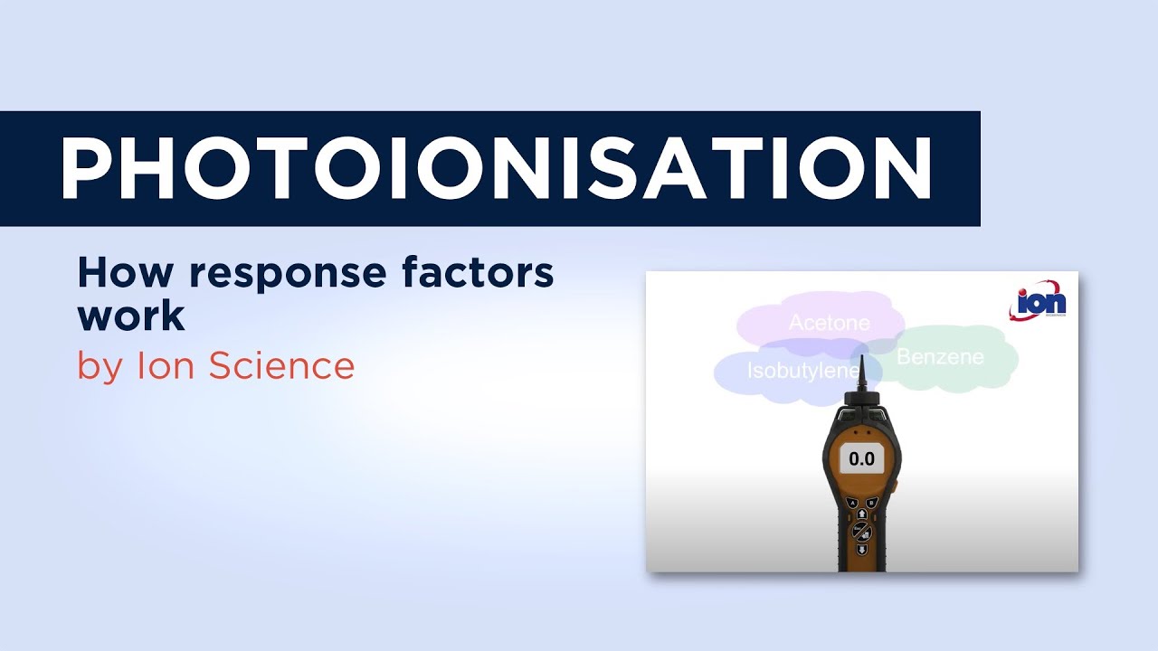 Ion Science: PID response factors - YouTube