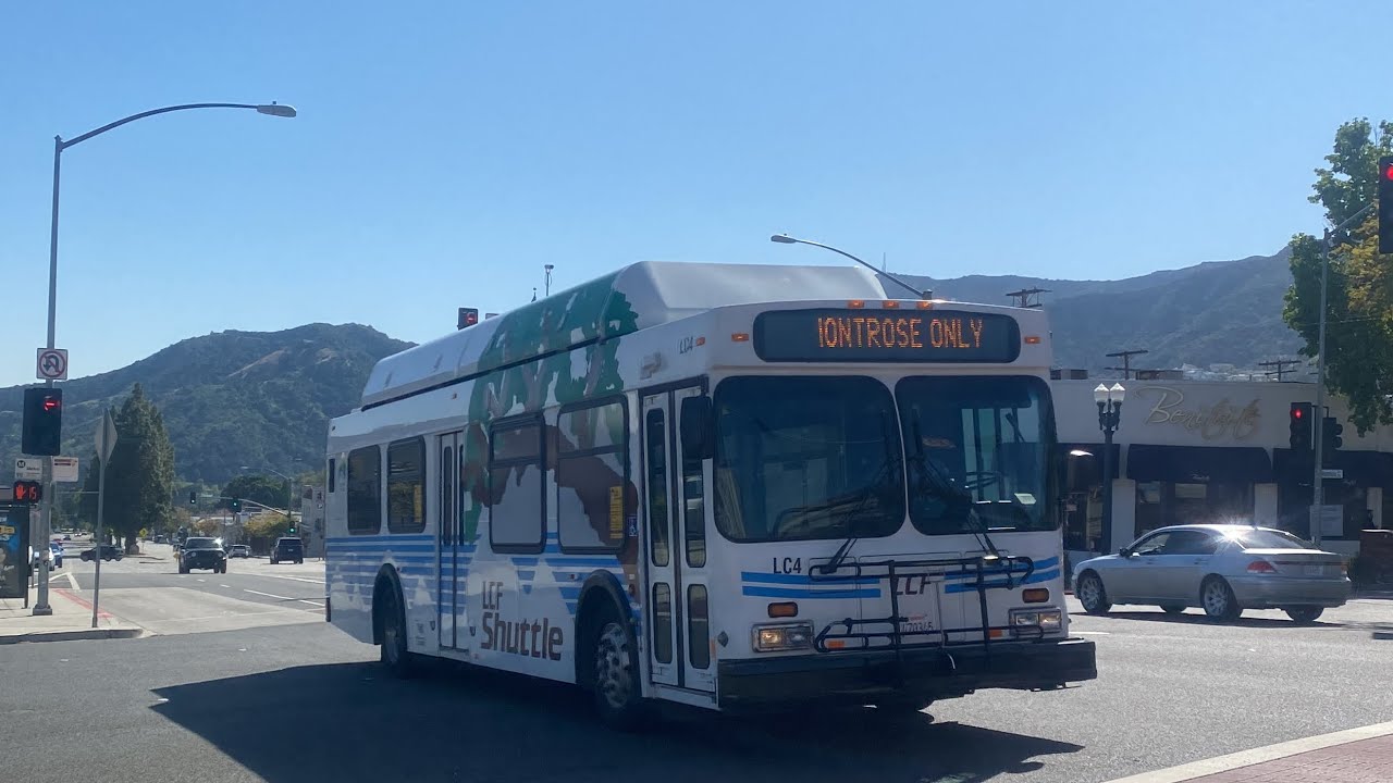 Glendale Beeline 2001 New Flyer C35LF LC4 EX B53 - YouTube