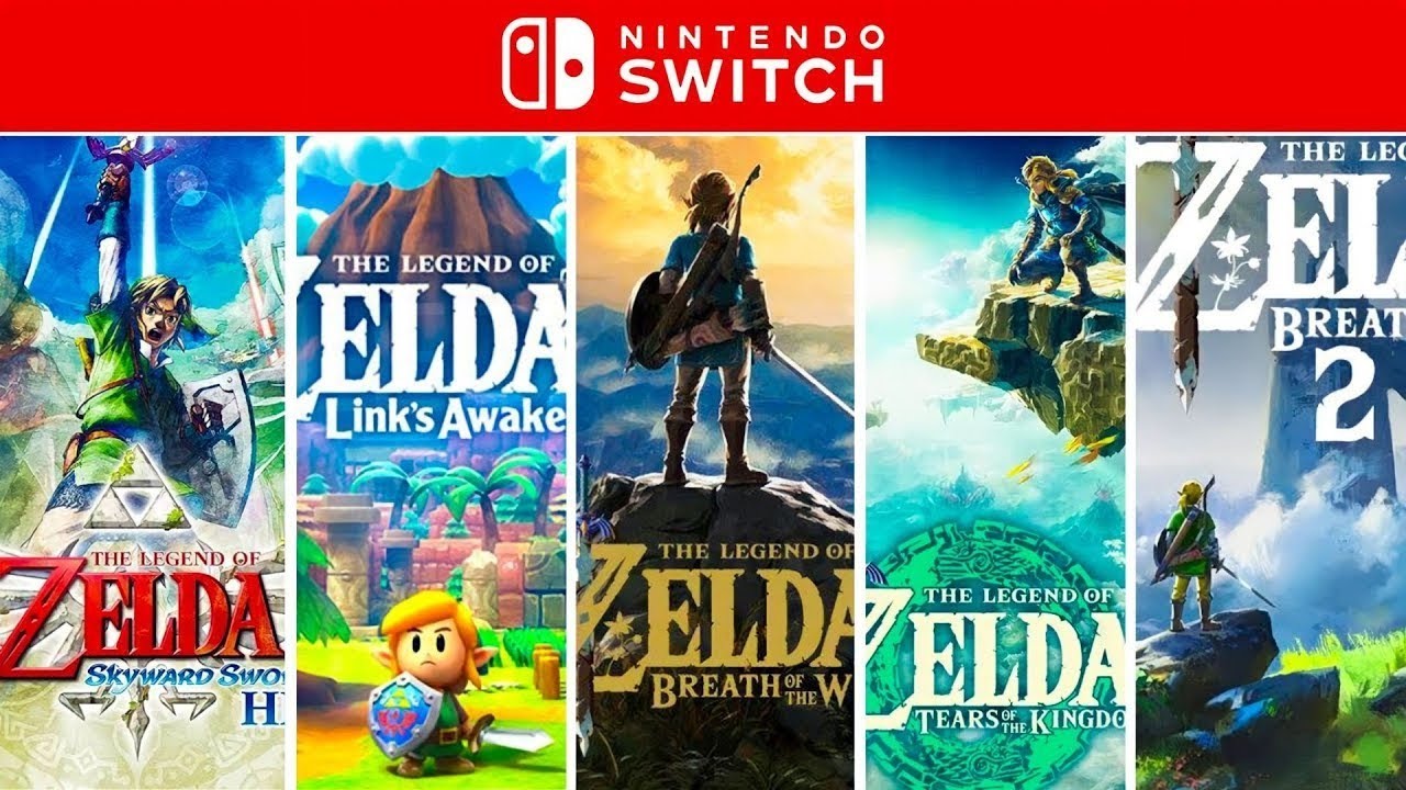 All Zelda Games for Nintendo Switch | Zelda Games for Nintendo Switch ...