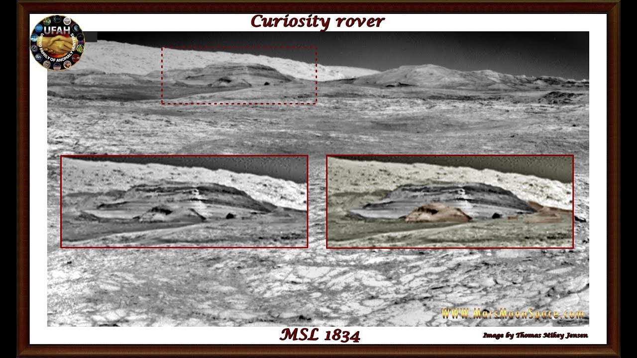 Amazing Huge Possible Construction Found On Mars.. - YouTube