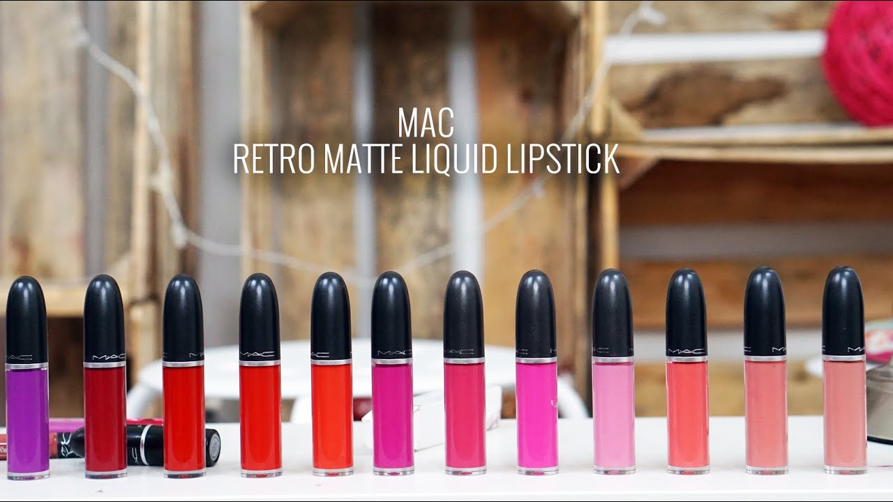 Labiales líquidos MAC | Distrito Belleza - YouTube