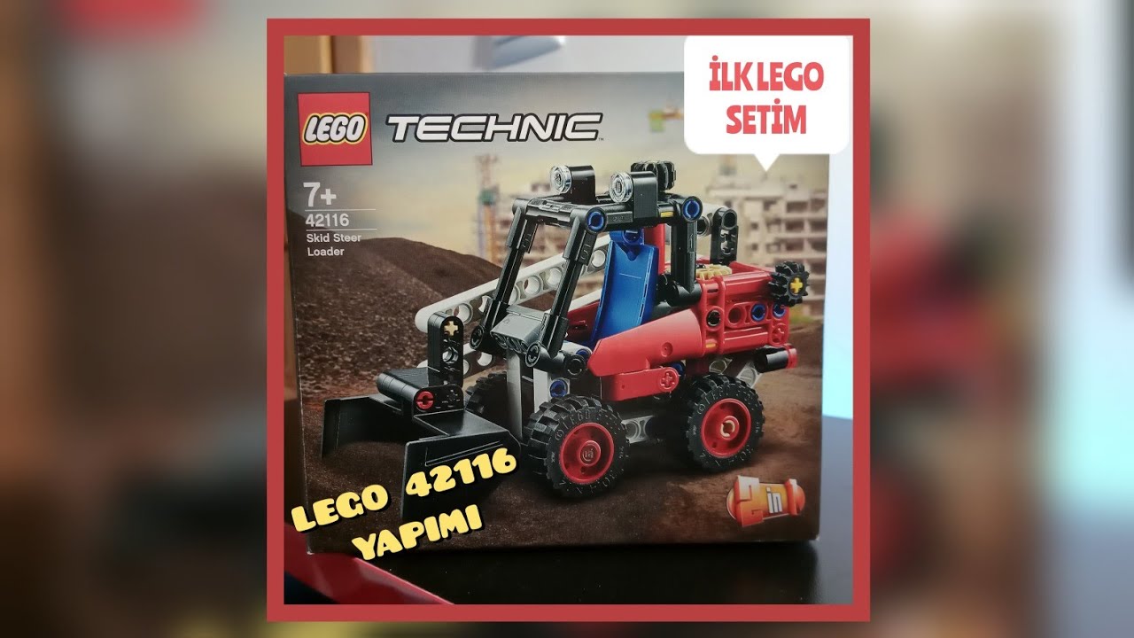 LEGO Technic 42116 Nokta Dönüşlü Yükleyici Yapımı! Yeni Video Serisi 1 ...