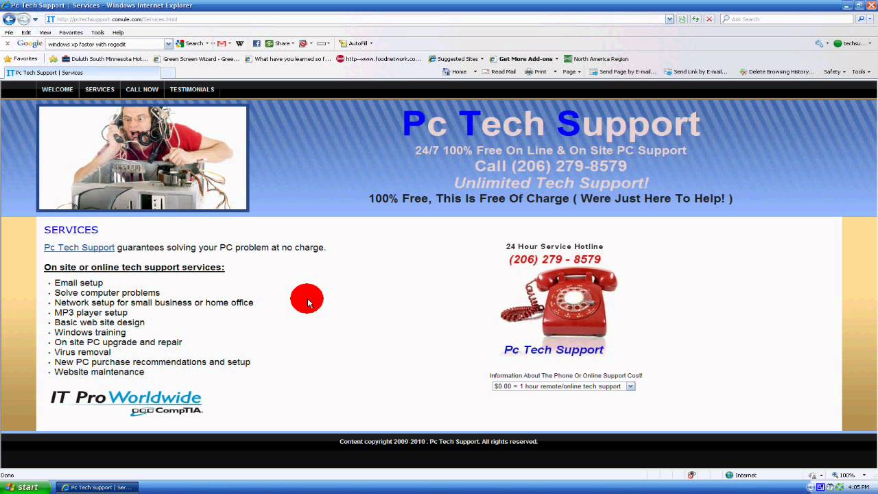 FREE Pc Tech Support - YouTube