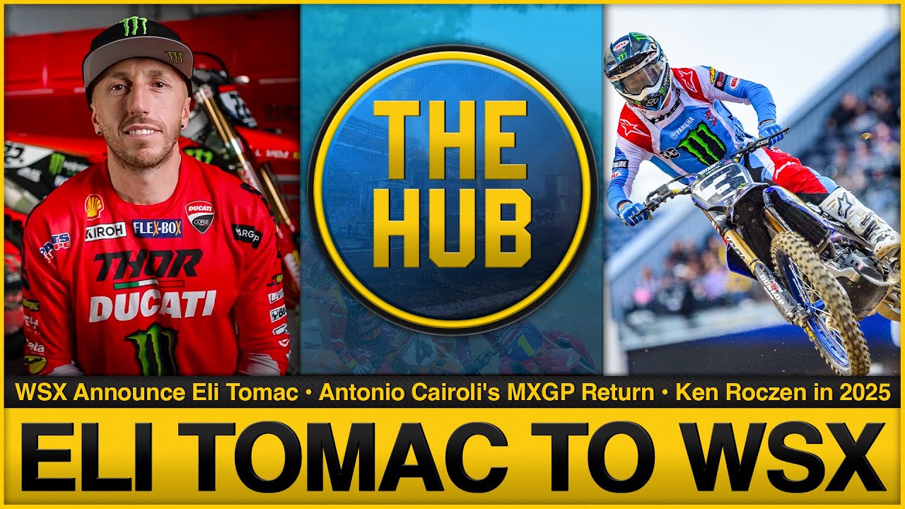 Ken Roczen's 2025 Status • Eli Tomac to WSX • Ducati News | Motocross ...