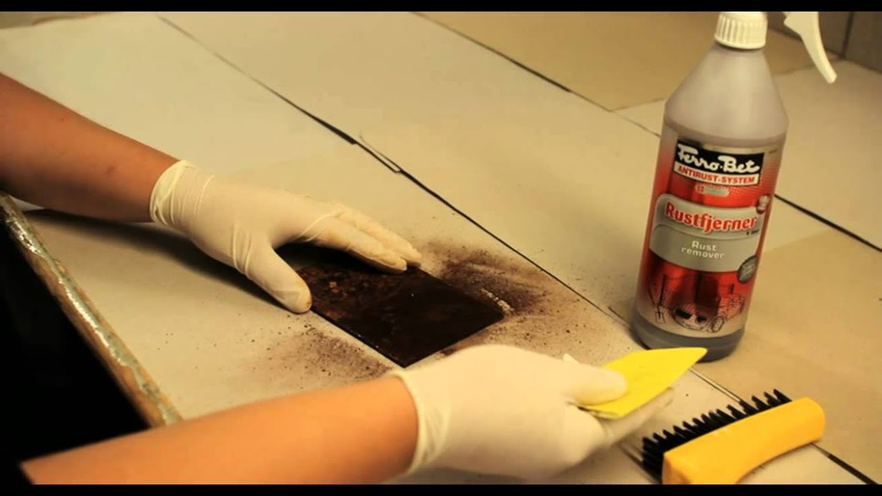 Demo av Ferro-Bet Rustfjerner / Rust Remover - YouTube