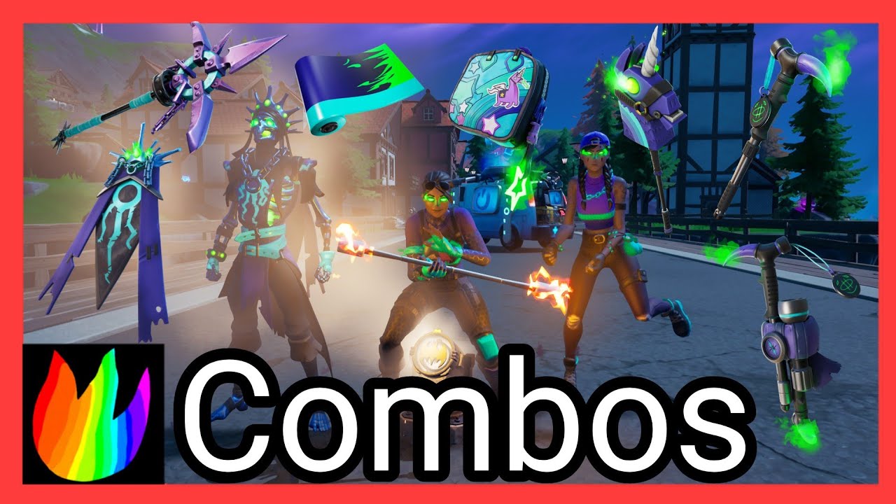Fortnite Minty Legends Pack Combos - YouTube