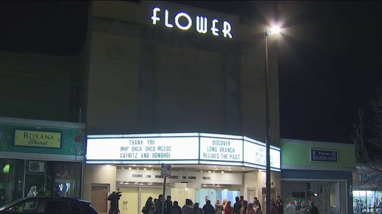 Historic Flower Theatre lights back up after reconstruction | NBC4 ...