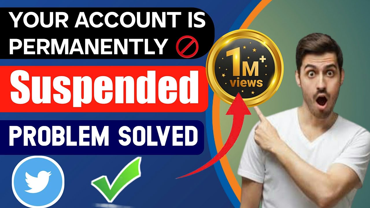 How To Recover Twitter Suspended Account / Recover Suspended Twitter ...